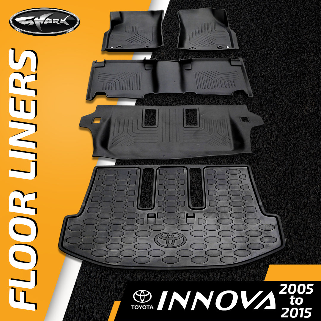 Shark Floor liner for Toyota Innova 2005-2015 – Shark Philippines