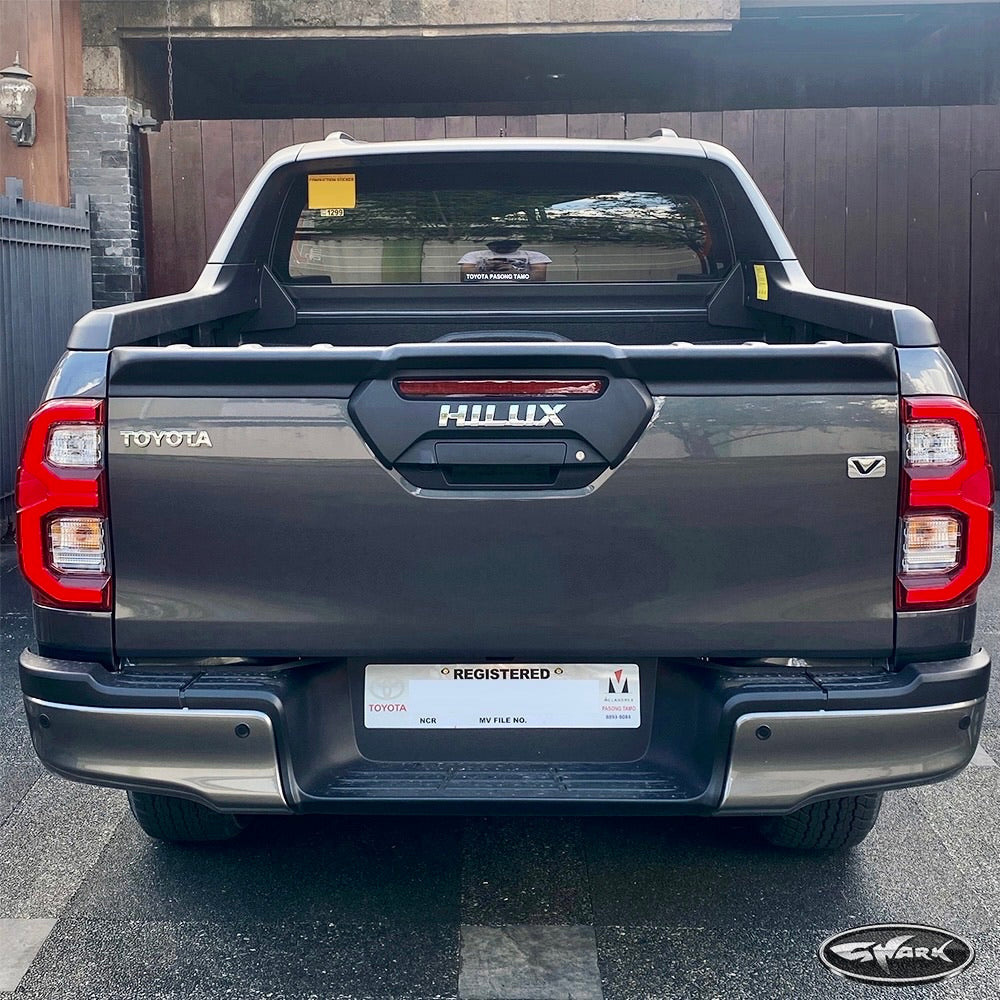 Shark Tailgate Spoiler for Toyota Hilux Conquest/GRS 2021-2025 – Shark ...